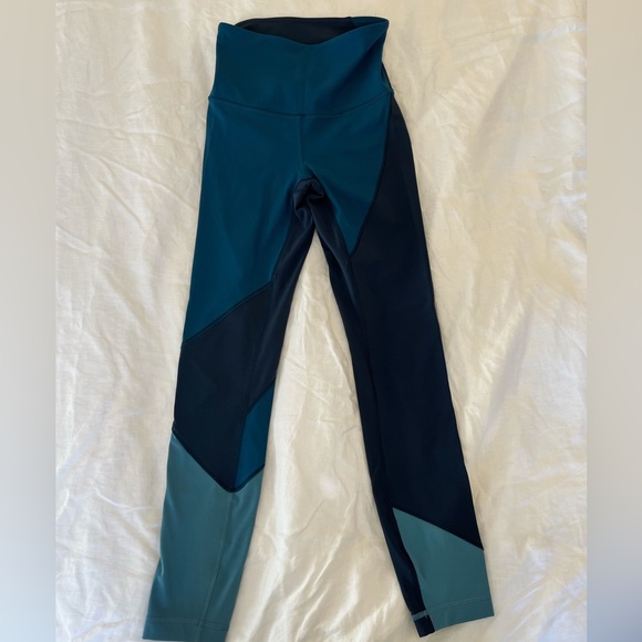 lululemon athletica | Pants & Jumpsuits | Unique Lululemon Color Block ...